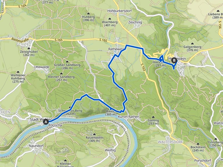 Malerweg Etappe 2 | Caminata | Komoot